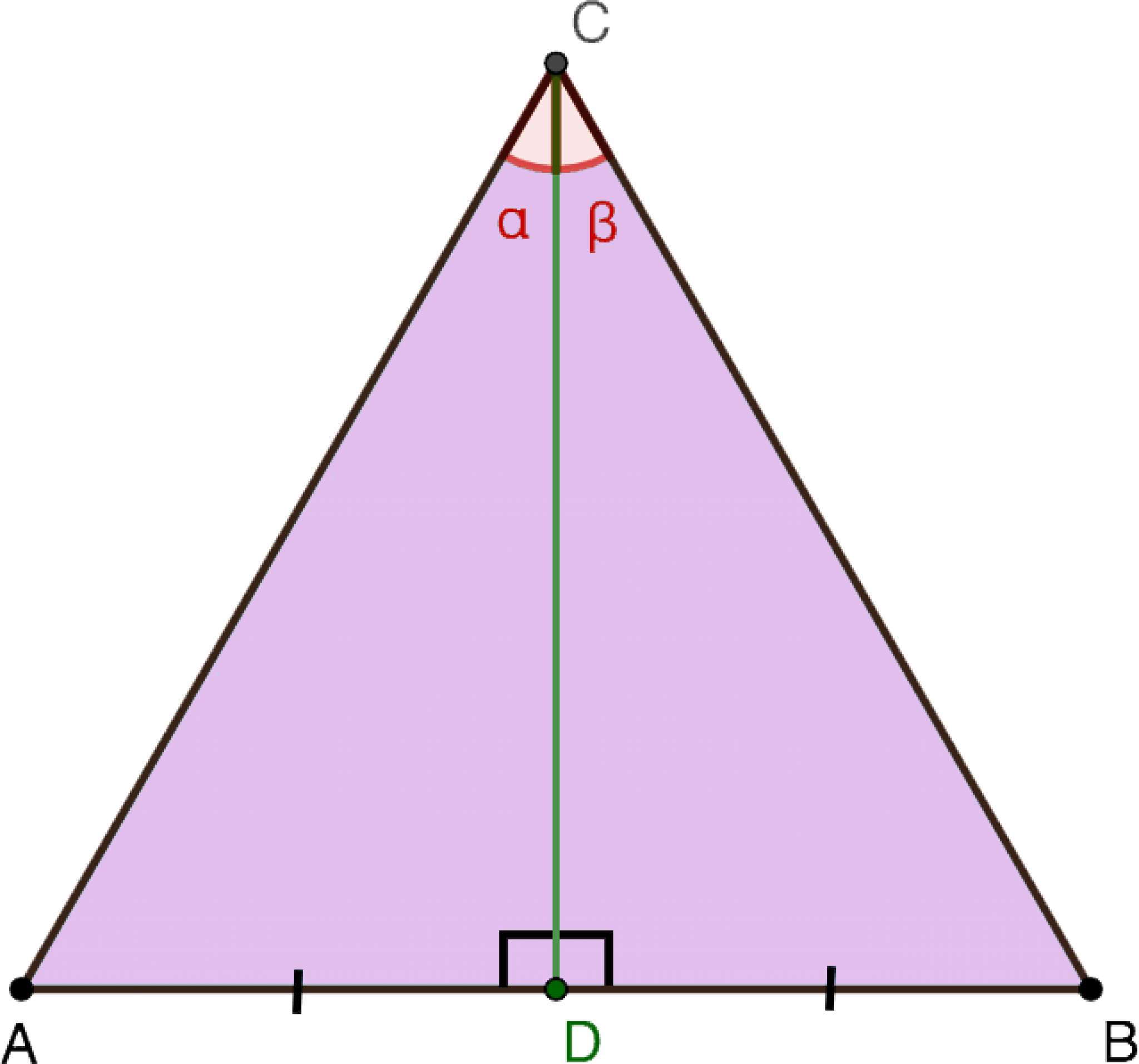 Propiedades de un triángulo equilátero: teoría y ejemplo de un problema